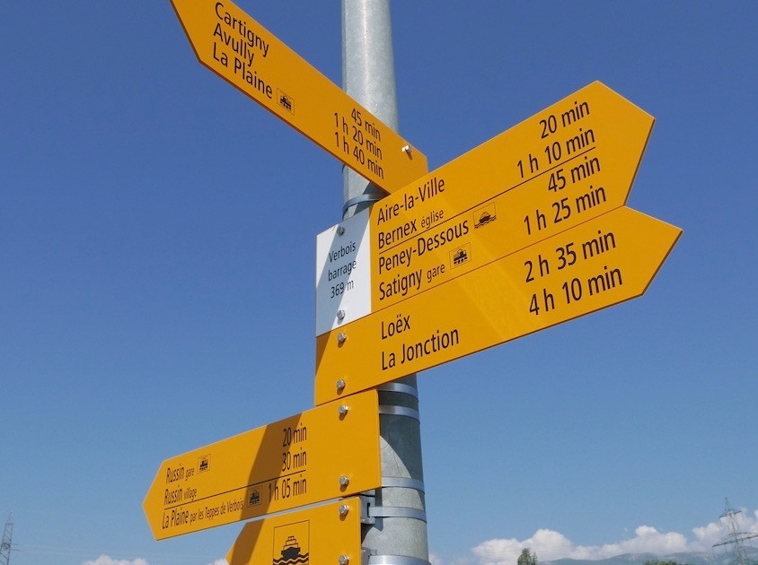 Signalisation • Genève Rando